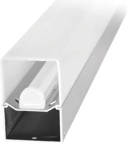 LED svítidlo Ecolite ALBA 15W 60cm stříbrná TL4130-LED15W/STR