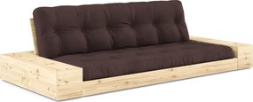 Karup Design Rozkládací pohovka BASE - 715 Brown / Se dvěma bočními boxy