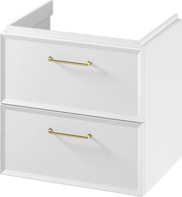Cersanit Mille, umyvadlová skříňka 594x446x551 mm, bílá matná, S1021-001