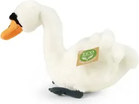 RAPPA Plyšová labuť 20 cm / ECO-FRIENDLY / od 0 měsíců