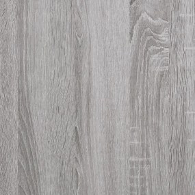 Úložná lavice šedá sonoma 42 x 42 x 46 cm kompozitní dřevo
