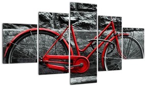 Obraz - Historický bicykl (125x70 cm)