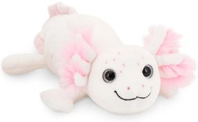 Orange toys plyšový axolotl - white axolotl 20 cm
