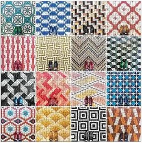 Galison Puzzle Mozaikové podlahy / 500 dílků / od 8 let