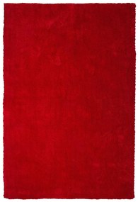 Koberec červený 140 x 200 cm DEMRE Beliani