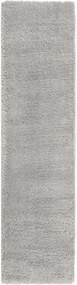 Flair Rugs, Běhoun Shaggy Teddy Grey, 60x230, šedá, dětský pokoj