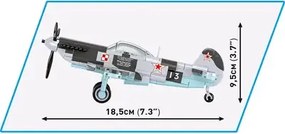 COBI 5863 II WW Jakovlev YAK-1b / 142 kostek / 1:48 / od 7 let