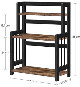 Úložná police na pracovní desku