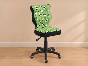 Ergonomická židle bez područek FOTBAL k psacímu stolu Zvolte rozměr: dítě 133 - 159 cm (výška stolu 63 - 69 cm)