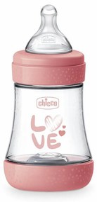 Chicco Lahev kojenecká Perfect5 silikon 150 ml Holka