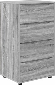 Úložné skříně 60 x 48 x 105 cm Kompozitní dřevo Šedá Sonoma 3406241