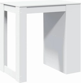 Barový stůl bílý 102 x 70 x 103,5 cm kompozitní dřevo 3309321