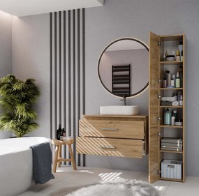 Skříňka pod umyvadlo NEL 80 dub artisan