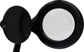 Maul Iris 8261290 černá / LED lampa s lupou / stmívatelná