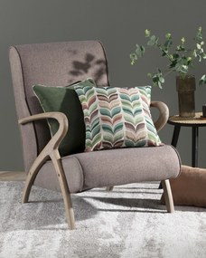 Sada 3 dekoračních polštářů Homely Folk green I