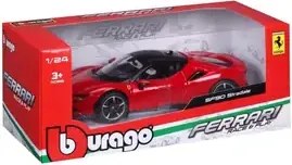 Bburago Ferrari TOP SF90 Stradale red / měřítko 1:24