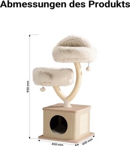 Škrabadlo pro kočky fudajo – 95 cm (64709)