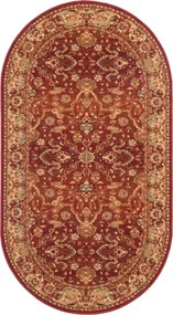 Kusový koberec Rejent rubin - ovál 100 x 180 cm ovál
