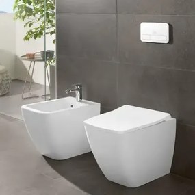Villeroy  Boch ViConnect - Ovládací tlačítko splachování, chrom