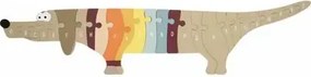Small Foot Puzzle písmena Jezevčík / od 3 let