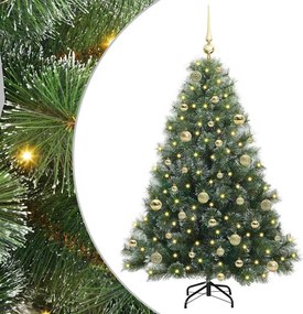 Umělý vánoční stromeček s stojanem Zelená 150 cm PE a PVC 3397839