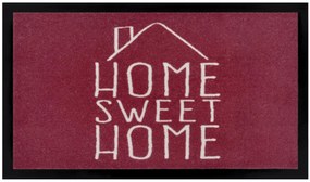 Hans Home | Protiskluzová rohožka Home sweet home 105380 Brick red