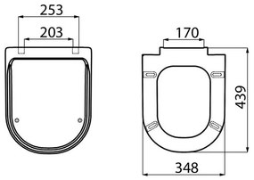 Sapho Antik WC sedátko soft close (KC3631) KC0303