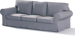 Potah na pohovku IKEA  Ektorp 3-místná, rozkládací STARÝ MODEL PIXBO barva šedá