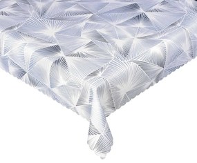 Forbyt, Ubrus s nešpinivou úpravou, Třpyt, šedý 100 x 140 cm