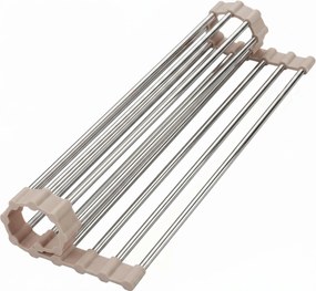 Rolovací odkapávač na dřez REA P12298B, béžový