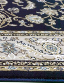 BE Koberec Shahrazad 4800 NAVY – námořnicky modrý, obdélníkový Rozměr: 60x100 cm
