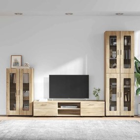 Sestava TV skříněk FLORIN 3 ks Sonoma dub Kompozitní dřevo 3397956