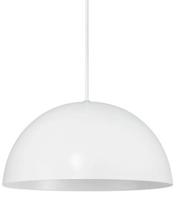 DNYMARIANNE -25% Nordlux Bílé kovové závěsné světlo Ellen 30 cm