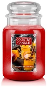 Country Candle Vonná Svíčka Warm Cider Sangria, 652 g