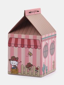 Sinsay - Kartonový domeček pro kočku Hello Kitty - růžová