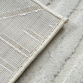 Dywany Łuszczów, Kusový koberec Balance 1503 cream, 80x150, bílá, ložnice
