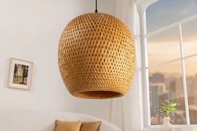 Designové závěsné svítidlo z přírodního bambusu Bamboo Nature 35cm