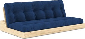Karup Design  Rozkládací pohovka BASE - 517 Royal Blue / Bez bočních boxů