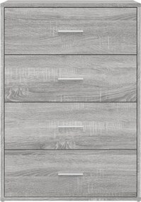 Příborníky 2 ks šedé sonoma 60 x 31 x 84 cm kompozitní dřevo 3276586