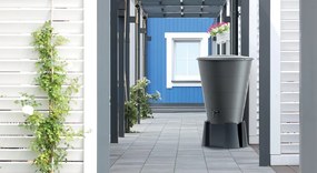 Sud na dešťovou vodu SMUDT antracit 210l