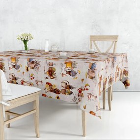 Ubrus PVC Fl-1738-02 – Zahradní sen (různé velikosti)