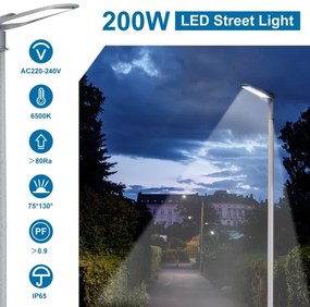 Aigostar - LED Pouliční lampa LED/200W/230V 6500K IP65