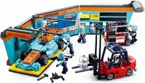 Sluban Racing Team M38-B0765 Servis formule / LEGO - kompatibilní / Po