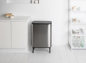 Brabantia BO Touch Bin 60L HI matná ocel otiskuvzdorná