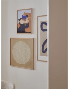 The Poster Club Plakát Moon No. 01 by Little Detroit 50x50