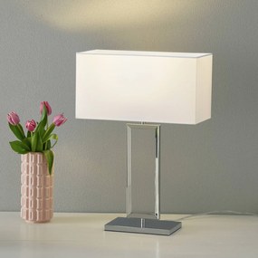 Helestra Enna 2 textilní stolní lampa, výška 53 cm