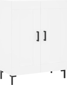 Skříň highboard bílá 69,5 x 34 x 180 cm kompozitní dřevo 3198337