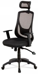 Kancelářská židle černá synchronní MESH KA-A186 BK