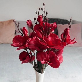 GFT Umělé květiny do vázy - červené - AKCE!
