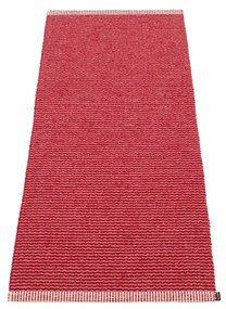 Vinylový koberec Pappelina MONO Blush/Dark Red Velikost pappelina: 60x250 cm